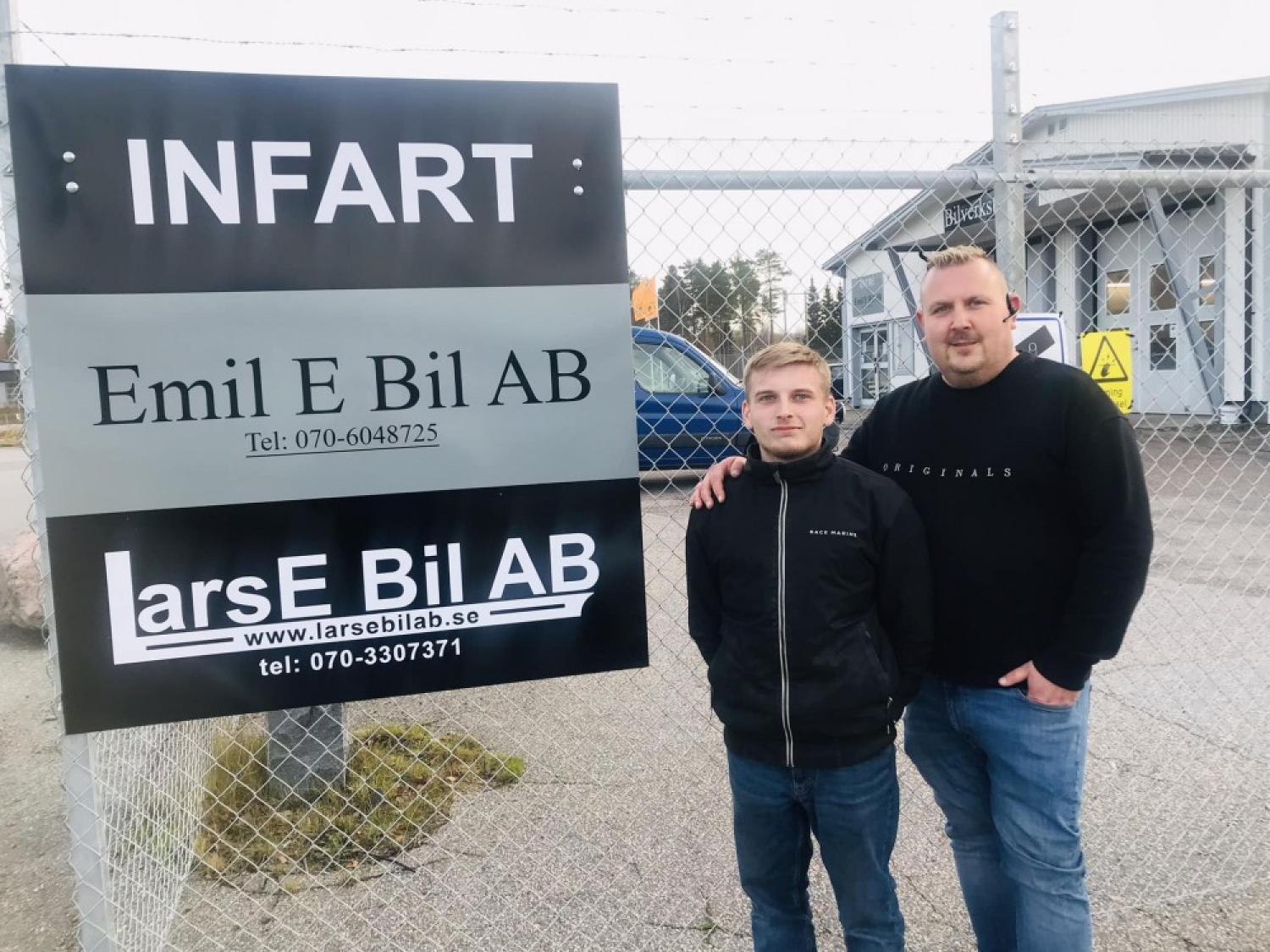 Emil öppnade egen bilfirma innan han tog studenten - Sydnärkenytt