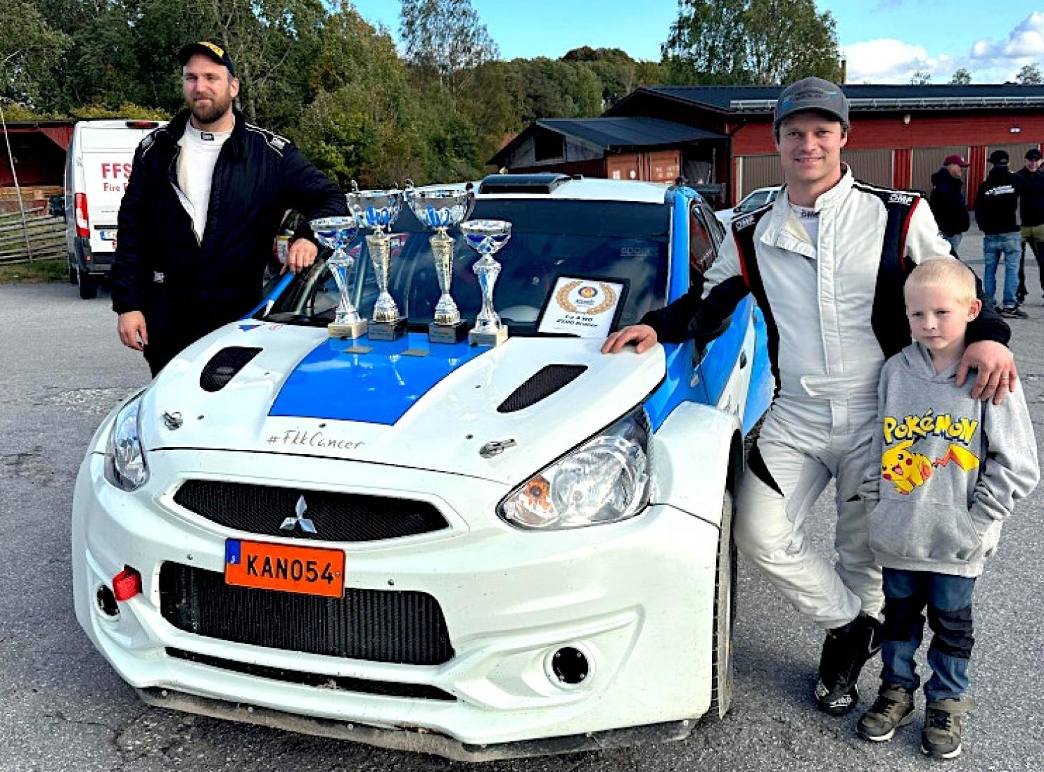 Barndomsvännerna siktar mot toppen i Rally - Sydnärkenytt